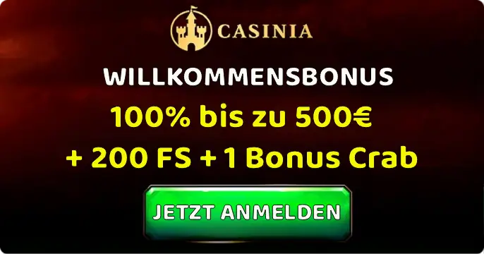 Casinia 🎖️ Offizielle Seite von casino in Österreich